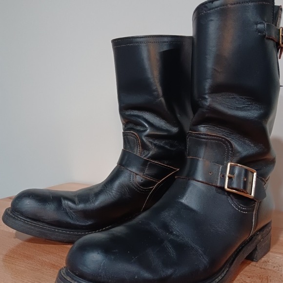 hy test | Shoes | 96s Hy Test Horse Hide Engineer Boots | Poshmark